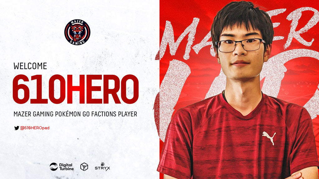 Mazer Gaming Welcomes 610HERO To Our Pokémon Go Team!