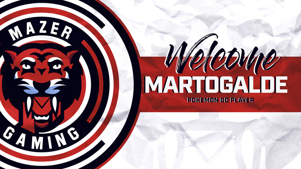 Mazer Gaming welcomes MartoGalde to their Pokémon Go Team