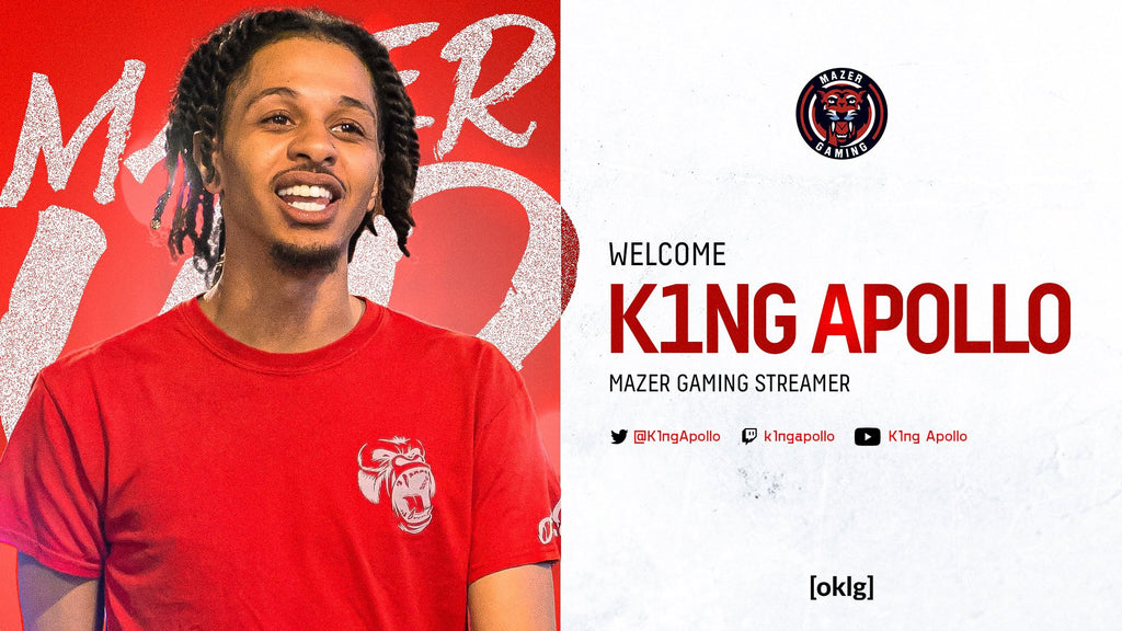 Popular Variety Streamer K1ng Apollo Joins Mazer Gaming!