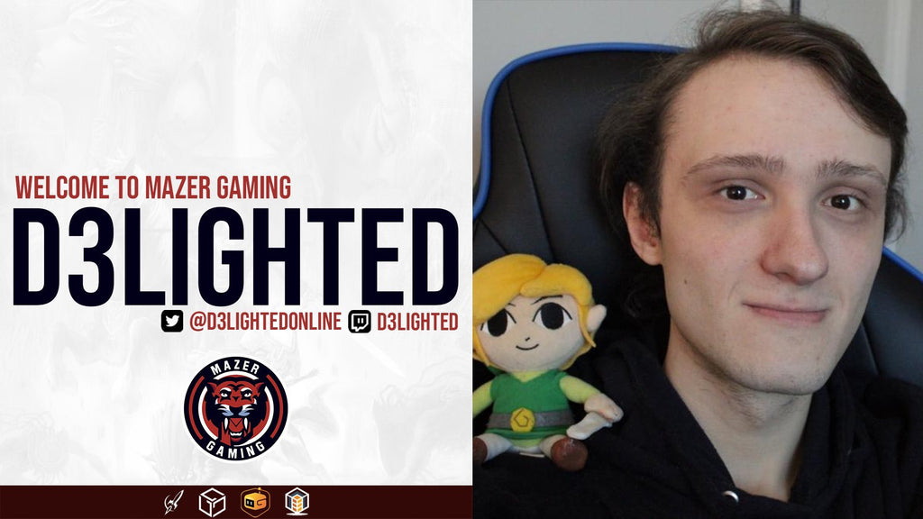 Mazer welcomes Twitch Partner and Speedrunner D3lighted – Mazer Gaming